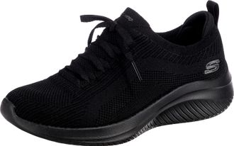 Skechers Damen Ultra Flex 3.0 Big PLAN Sneaker, Black, 38.5 EU