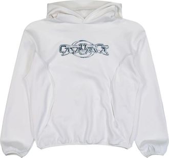 Casablanca Homme, Sweatshirts et sweats &agrave; capuche, Blanc, Taille: M SweaT-shirt &agrave; capuche oversize &agrave; panneaux