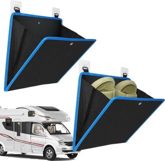 Generic Schuhregal - Schuhregal, transparente Aufbewahrungsbox - H&auml;ngender Organizer, Wandmontage, Box f&uuml;r Schrank, Flur, Wohnheim, Arbeitsplatz, Schlafzimmer