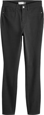 Next Femme Leggings en Jean de Jersey avec Braguette Noir 44