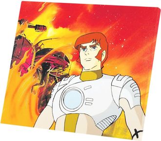 Fabulous Druck auf Leinwand Captain Future Zeichnung Beseelt Tv Manga Jugend 80 Jahre (71 cm x 60 cm)