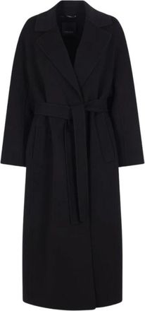 Max Mara G&uuml;rtelmantel - - Coats - Damen - Schwarzk - S
