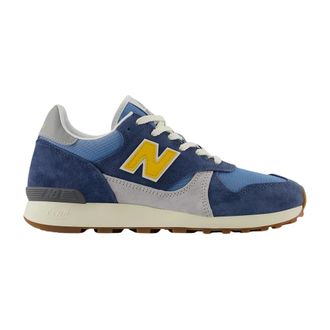 New Balance Homme, Chaussures, Bleu, Taille: 44 EU Baskets en daim et mesh