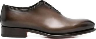 Santoni Homme, Chaussures, Brun, Taille: 42 EU Chaussures Oxford