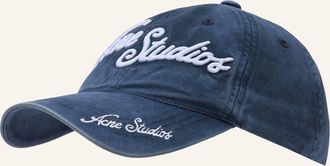 Acne Studios Cap blau