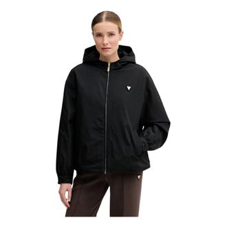 Guess Kurze Jacke - - Sweatshirts & Hoodies - Damen - Schwarzk - S