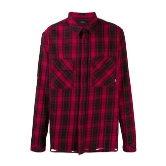 Marcelo Burlon County Check Hemd - - Shirts - Herren - Rot - S