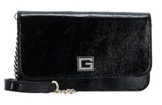 Guess sac &agrave; &eacute;paule bandouli&egrave;re sac de soir&eacute;e Golden Rock Mini Flap Xbody Black noir