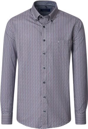 Casamoda Freizeithemd Print Comfort Fit