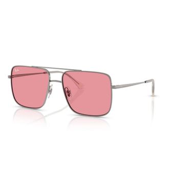 Ray-Ban unisex, Accessoires, Gris, Taille: 54 MM Ari Lunettes de soleil