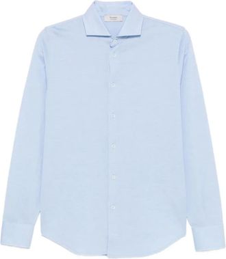 Ferrante Homme, Chemises, Bleu, Taille: 3XL Camisa Piquet