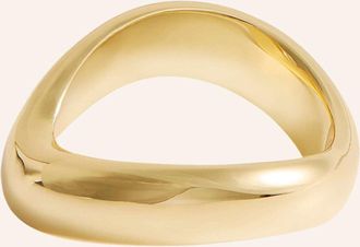 Pompidou Ring Chubby Wave Ring By Glambou gold