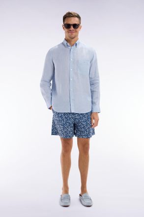 Eden Park Maillot De Bain Bleu &Agrave; Imprim&eacute; Floral
