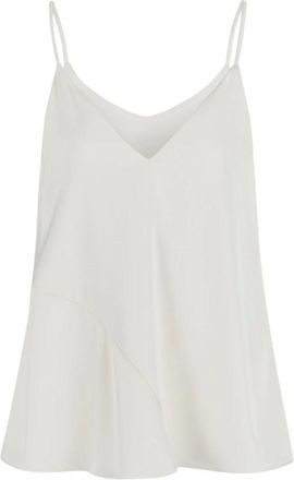 A|X Armani Exchange Femme, Tops, Beige, Taille: 38 FR Haut en tissu satin&eacute; mat