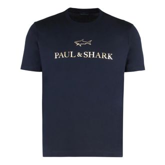 Paul & Shark Homme, Tops, Bleu, Taille: XL T-Chemises
