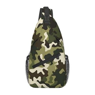 Generic Sacoche Tactique Camouflage militaire de la marine Multifonction Sac &agrave; Bandouli&egrave;re L&eacute;ger Sac Poitrine pour Camping Cyclisme Randonn&eacute;e