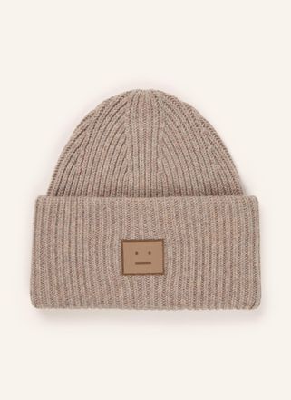Acne Studios M&uuml;tze beige