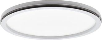 Eglo LED Deckenleuchte Lazaras, Deckenlampe mit Fernbedienung, Lichtfarbe einstellbar (warmweiß, neutralweiß, kaltweiß), RGB, dimmbar, Wohnzimmerlampe aus 