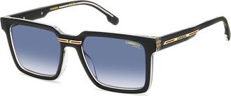Carrera VICTORY C 02/S BLACK CRYSTAL/BLUE SHADED 54/19/145 Herrenbrillen Sonnenbrillen
