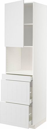 IKEA METOD / MAXIMERA HS f Kombimikro m Tür/3 Schub