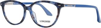 Longines Longines, Femme, Accessoires, Bleu, Taille: ONE Size Montures Optiques Cat Eye Bleues