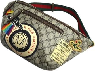 Gucci unisex, Pre-owned, Beige, Taille: ONE Size Sac Banane Vintage Pre-owned