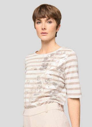Rabe T-Shirt mit Streifen Muster