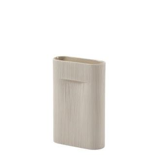 MUUTO Vase Ridge - Beige - Faïence - Designer Studio Kaksikko