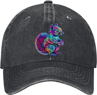 Generic Casquette De Baseball &Eacute;cureuil Mignon Chapeau De Soleil D&eacute;contract&eacute;e Chapeau De Sport Confortable Casquette Trucker pour P&ecirc;che Randonn&eacute;e Voyages