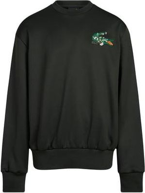 Lacoste Sweat satin&eacute; Niagara broderie logo