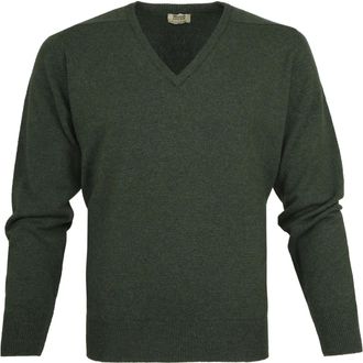 William Lockie Pull Laine dAgneau Vert Rosemary Col-V