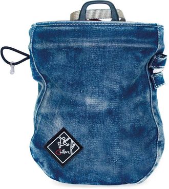 Chillaz Denim Chalkbag Blau - Praktischer verst&auml;rkter Chalkbag, Gr&ouml;&szlig;e One Size - Farbe Denim