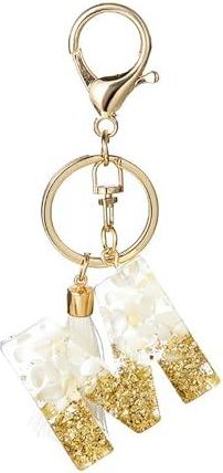 Generic Porte-cl&eacute;s chic avec pompon en r&eacute;sine pour sac &agrave; dos, Wh12, taille unique