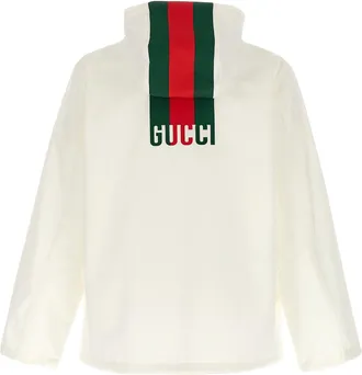 Gucci Water-Repellent Cotton Jacket - Cream
