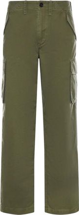 Burberry Homme, Pantalons, Vert, Taille: S Pantalon Cargo en Coton
