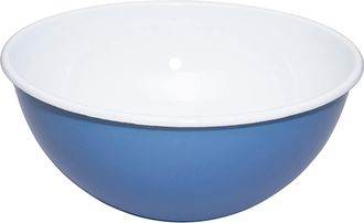 Riess 0465-129, Schüssel 26cm, Emaille, CLASSIC Edition NATURE BLUE DARK, 0,915kg, 3.5 Liter, 27.5 x 27.5 x 12.2cm