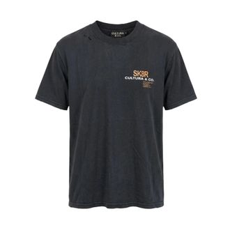 Cultura Cultura - T-shirt - Homme - Tops - Noir - Taille: XS