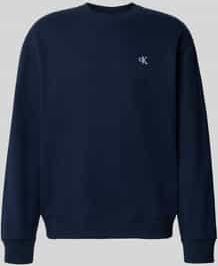 Calvin Klein Jeans Sweatshirt mit Label-Stitching