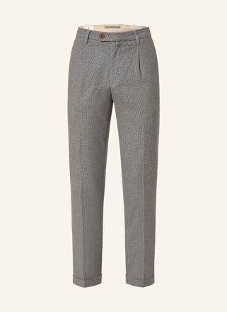 Myths Myths Flanellhose Extra Slim Fit grau