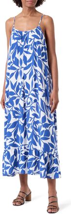 Vero Moda Damen VMEASY Joy 7/8 Strap Dress WVN GA Sommerkleid, Weiß, Small