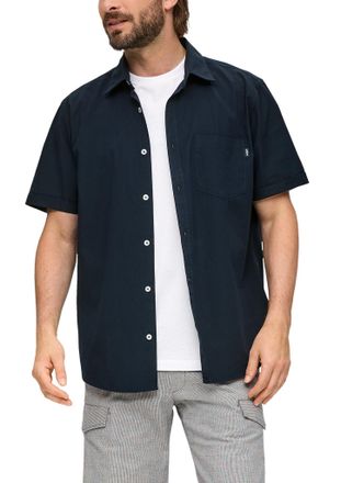 s.Oliver Baumwollhemd mit Musterstruktur