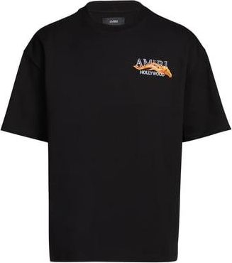 Amiri T-shirt imprim&eacute; manches courtes en coton