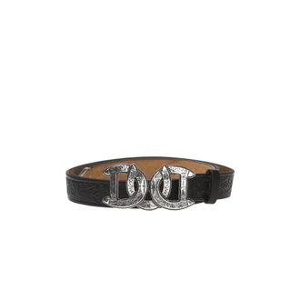 Dsquared2 Homme, Accessoires, Noir, Taille: 90 CM Ceinture avec motif en relief