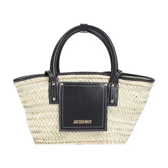 Jacquemus Femme, Sacs, Beige, Taille: ONE Size Le Petit Panier Soli