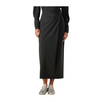 JapanTKY Seishi Maxi Rock - - Skirts - Damen - Grau - S