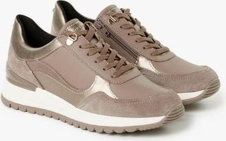 Geox Leder Desya Sneakers - Pink