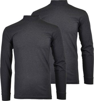 Ragman Longsleeve Basic aus feinstem Single-Jersey, hohe Formstbilität