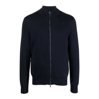 Malo Cardigans - - Knitwear - Herren - Blau - XL