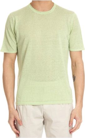 Roberto Collina Homme, Tops, Vert, Taille: S T-shirts