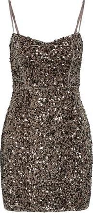Only Dress Onlconfidence Robe Tube &agrave; Sequins S/L JRS, Mountain Trail, XS Femmes